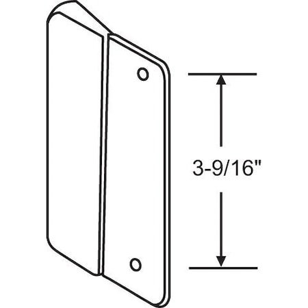 Strybuc Patio Screen Door Handle 16-149 | Zoro