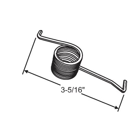 Strybuc LH RV Torque Window Spring 5-124LH | Zoro