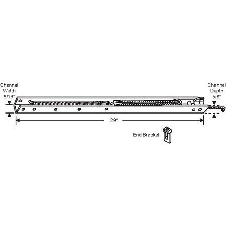 Strybuc 29in Channel Balance 62-284-5 | Zoro