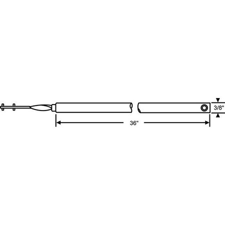 Strybuc 36in Tilt Tube Balance 83-36W | Zoro