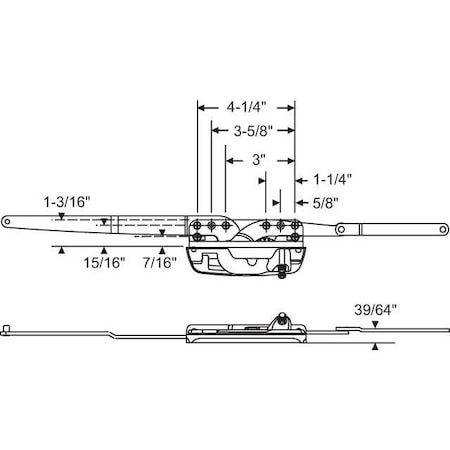 Strybuc ENCORE LH SS DUAL ARM OPERATOR 36-368ENSS | Zoro