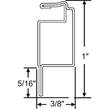 Strybuc Tube 8 Ft Screen Frame White 90H-1001 | Zoro
