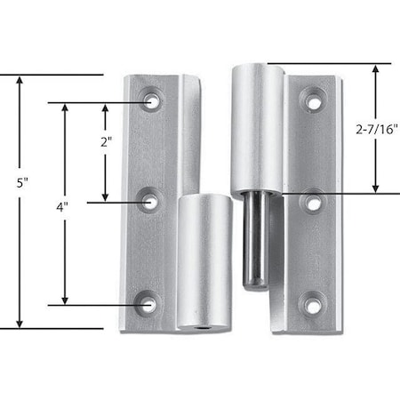 Strybuc Deluxe Heavy Duty Hinge Kit 19-574 | Zoro