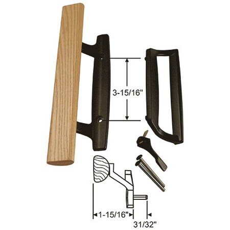 Strybuc Patio Door Handle Set 13-265BL | Zoro