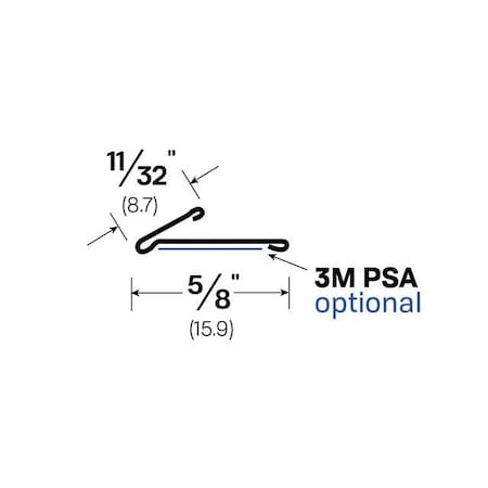 Strybuc 32in Metal Weatherstrip Bronze 63M-167BZ-32 | Zoro