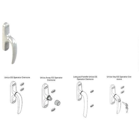 Strybuc UNICA CREMONE OS OPER HDL 856-10035 | Zoro