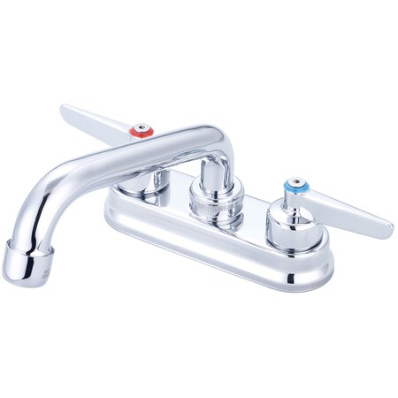 Central Brass Two Handle Shell Type Bar/Laundry Faucet in Chrome 0094 ...