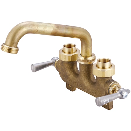 Central Brass Two Handle Laundry Faucet, IP, Cooper Sweat, Centerset ...