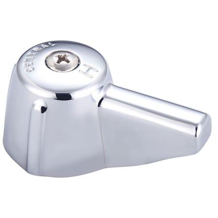 Central Brass Canopy Handle With Screw-Hot, Polished Chrome G-523-H | Zoro