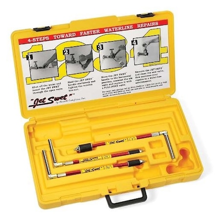 Jet Swet Kit 1/2 to 1.00 In with Case 2100 | Zoro