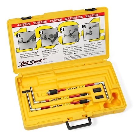 Jet Swet Kit 1/2 to 1.00 In with Case and extra gaskets 2800 | Zoro