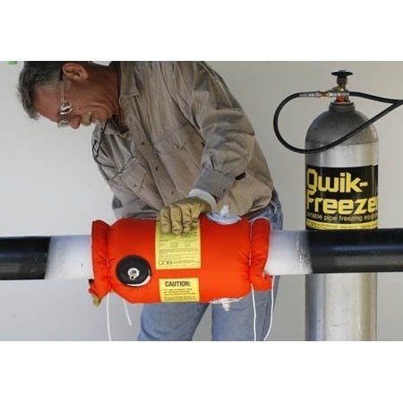 Qwik-Freezer CO2 Pipe Freeze Kit, Double-Freeze-3/8-1-1/2 QF1700WOC | Zoro