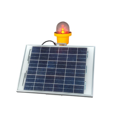 Point Lighting FAA Red Solar Obstruction Light LED POL-22001-3F-R-SOL ...