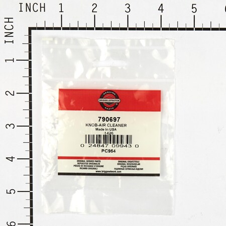 Briggs & Stratton Air Cleaner Knob 790697 | Zoro