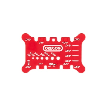 Oregon Guide Bar & Chain Measuring Tool 556418 | Zoro