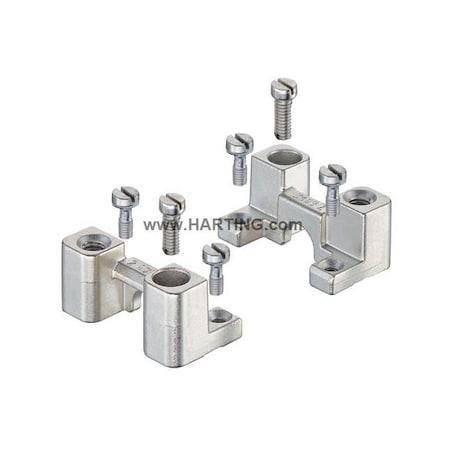 Harting Screw Adapter With Fixing, PK 2 09000005603 | Zoro