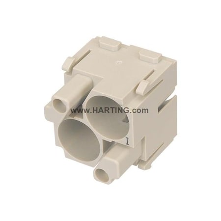 Harting Han Modular 2/4 Module Female, PK 2 09140023101 | Zoro