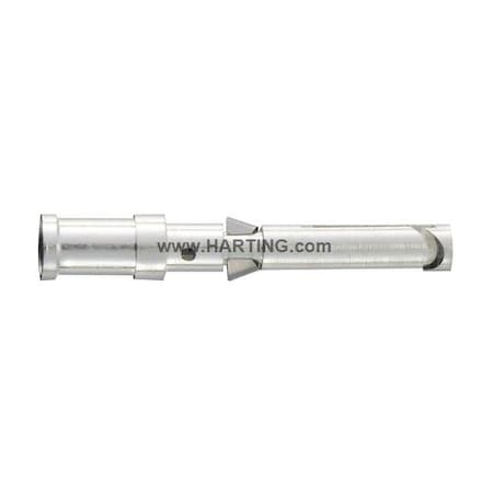 Harting Han D F Crimp Contact Ag Awg 26-22, PK 100 09150006204 | Zoro