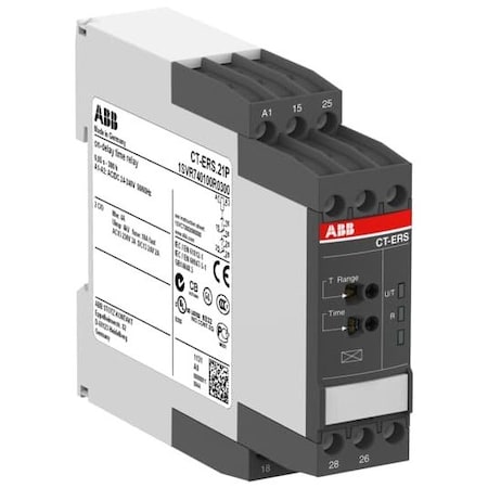 Abb Time Delay Relay, On Delay, 1 Functions SPDT 1SVR740100R0300 | Zoro