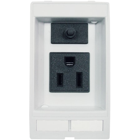 Murrelektronik MODLINK MSDD SOCKET INSERT USA NEMA 5-15, 125VAC/3A with ...