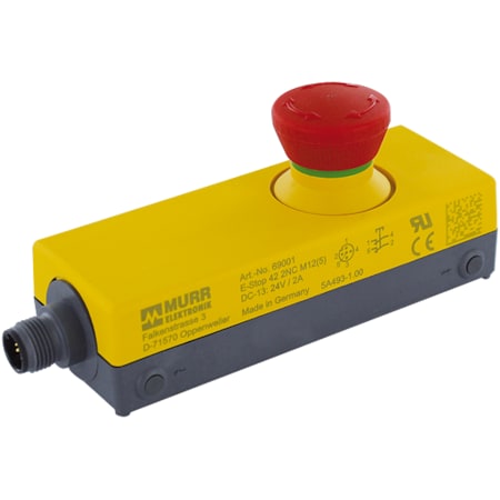 Murrelektronik E-stop with 2 positive opening, s in a 42mm enclosure ...