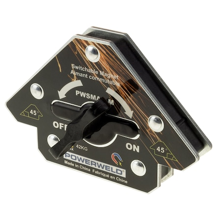 Powerweld Switchable Angle Magnet, Medium PWSMAG-M | Zoro