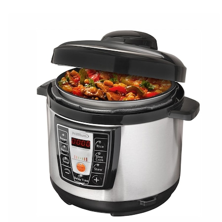 Premium Levella 5.2 Quart Programmable Digital Pressure Cooker with ...