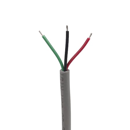 Remington Industries 24 AWG 3 Conductor CMG Communication Cable, 300V ...