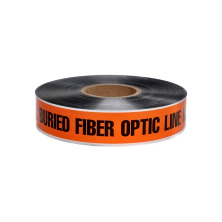 Presco Orange Detectable Tape "Caution Buried Fiber Optic Line Below ...