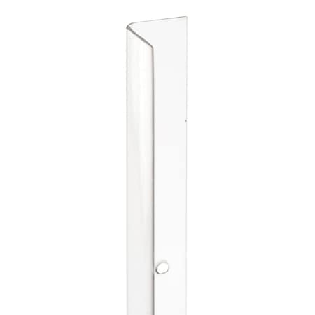 Prime-Line Corner Shield, 3/4 x 48 in., Plastic, Clear, PK4 U 9129-4 | Zoro