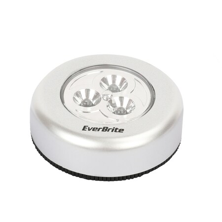 Prime-Line Three LED Push Light, 10 Lumen, Plastic Construction ...