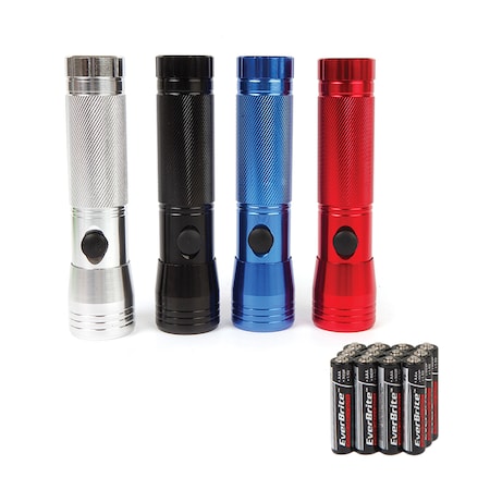 Prime-Line 9 LED Aluminum Flashlight Set Single Pack E000014 | Zoro