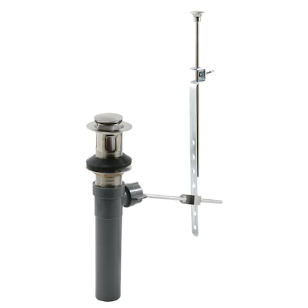 Prime-Line 50/50 Pop Up Unit Satin/Brushed Nickel with Putty RP31200SN ...