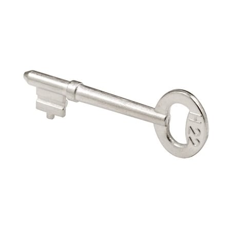 Prime-Line Vintage Lock Bit Key, H-22 Key Number, Diecast, Zinc Plated ...