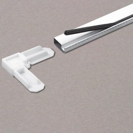 Prime-Line Aluminum Screen Frame Kit, 5/16 inch x 3/4 inch x 48 inch ...