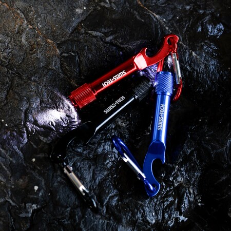 Prime-Line Flashlight, Equipped with Carabineer Clip and Bottle Opener ...