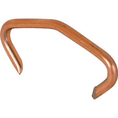 PRIME-LINE x 1-1/2 in Hog Ring Staples : Copper Plated Steel - HR 14003