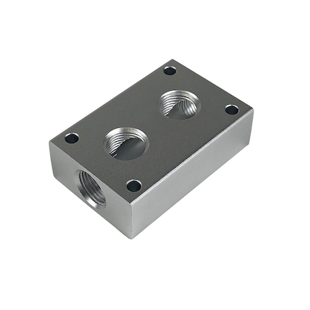 Primefit Push To Connect Manifold/Splitter Block with 4 x 3/8-in ...