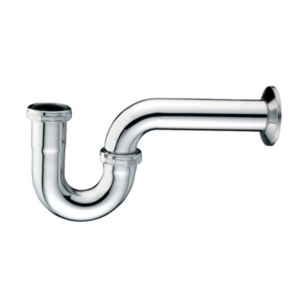 Connect 1-1/4 EZ-FLO 1-1/2 Inch P-Trap With Adapter For Tubular Drain ...