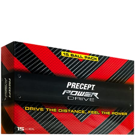 Bridgestone Precept Power Drive Golf Balls-15 Pack 760778081129 | Zoro