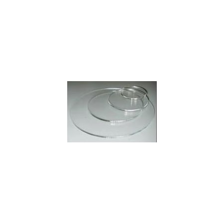 Professional Plastics Clear Acrylic Disk polished, 0.250 Thick X 48.000 ...