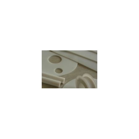 Professional Plastics Natural PTFE Sheet - Mechanical, 0.187 Thick, 12 ...