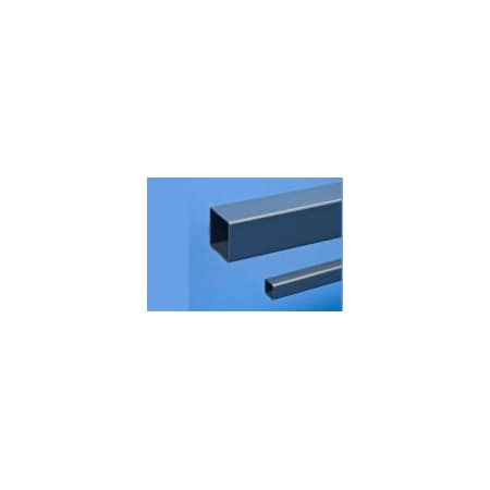 Professional Plastics Gray PVC Square Tube, 4.524 ID X 4.720 OD, 10 FT ...