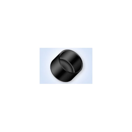 Professional Plastics Conduit Fitting Cap, PVC, PVC Coated, Red ...
