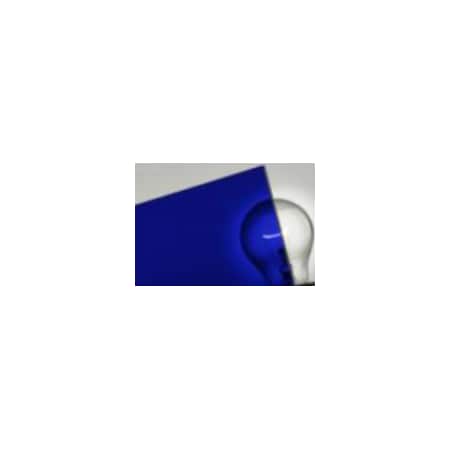 Professional Plastics Blue#2424 Extruded Acrylic Paper-Masked Sheet, 0. ...