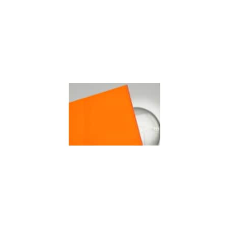 Professional Plastics Orange#2119 Cast Acrylic Paper-Masked Sheet, 0. ...
