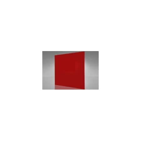 Professional Plastics Red#2283 Cast Acrylic Paper-Masked Sheet, 0.125 X ...