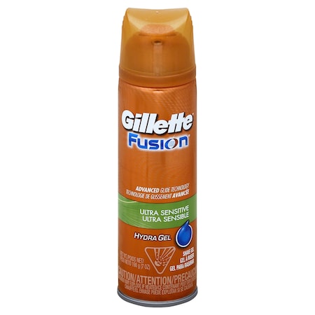 Gillette Fusion Sensitive Hydra Gel 261424 | Zoro