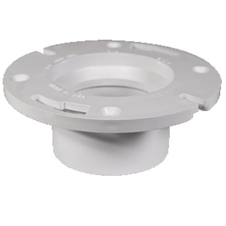 Genova Flanges 4 in. Pvc Dwv Closet PVC 00800 0800 | Zoro
