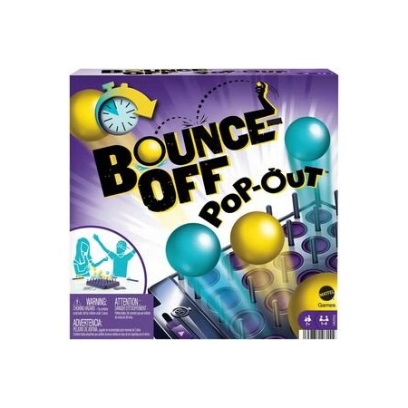 Mattel Games Game, Party, Bounce-Off Pop-Out MTTHKR53 | Zoro